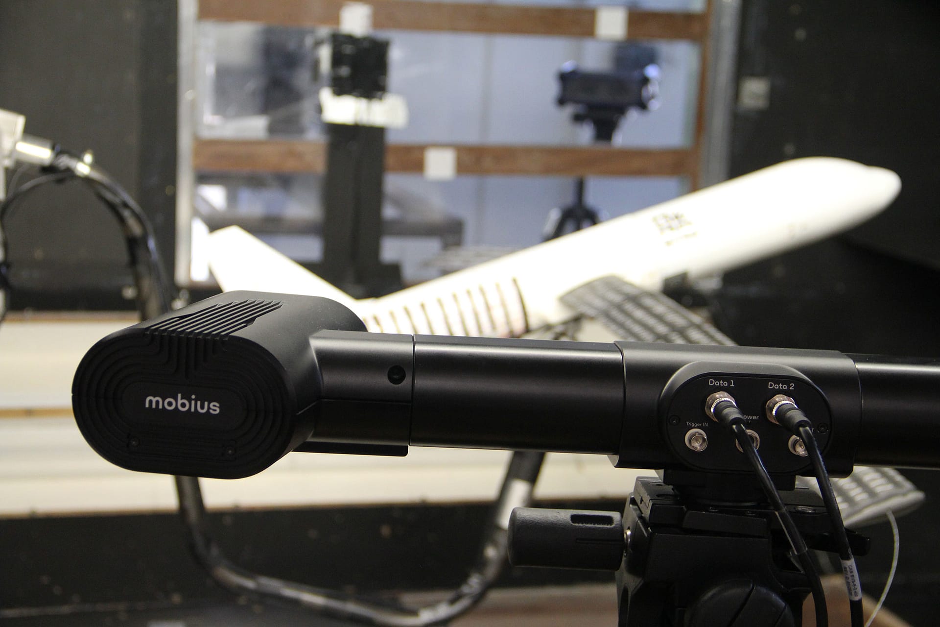 Measuring deflection in a wind tunnel | Imetrum